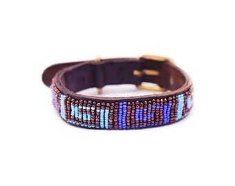 Unique beaded dog collar related items | Etsy