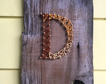 String art letters | Etsy