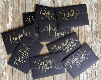 Handwritten envelope | Etsy