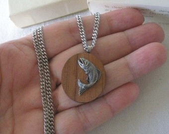 Unique fly fishing necklace related items | Etsy