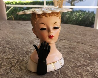 Vintage lady head | Etsy