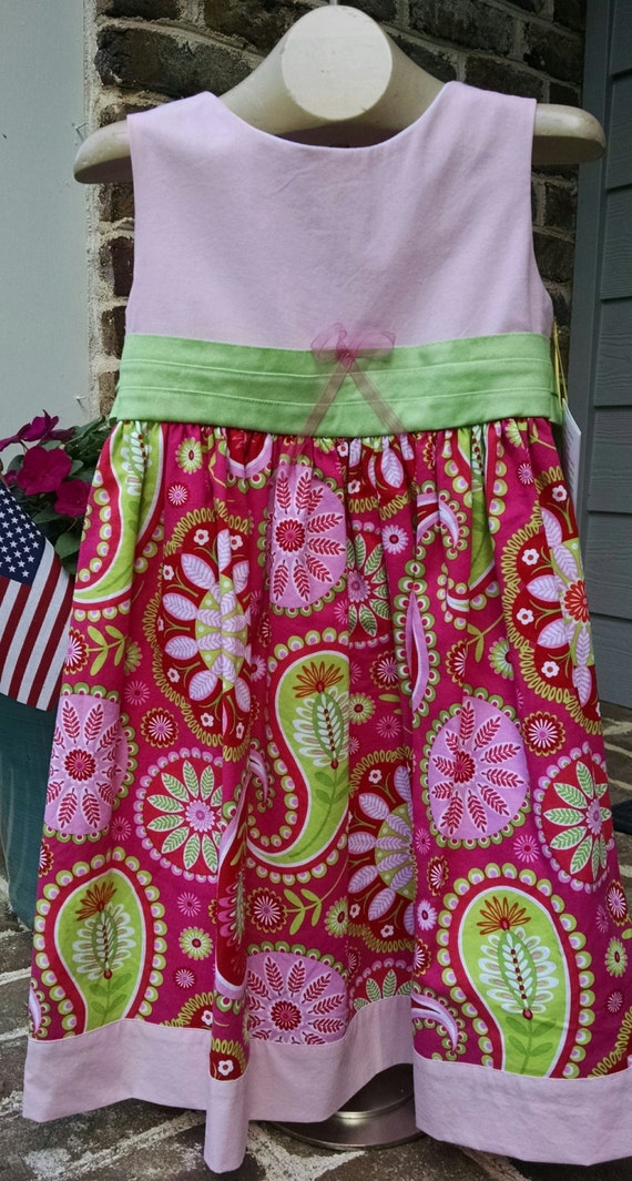 Items similar to Handmade Little Girl Dress great for Birthday or any ...