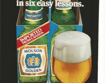 Molson golden | Etsy
