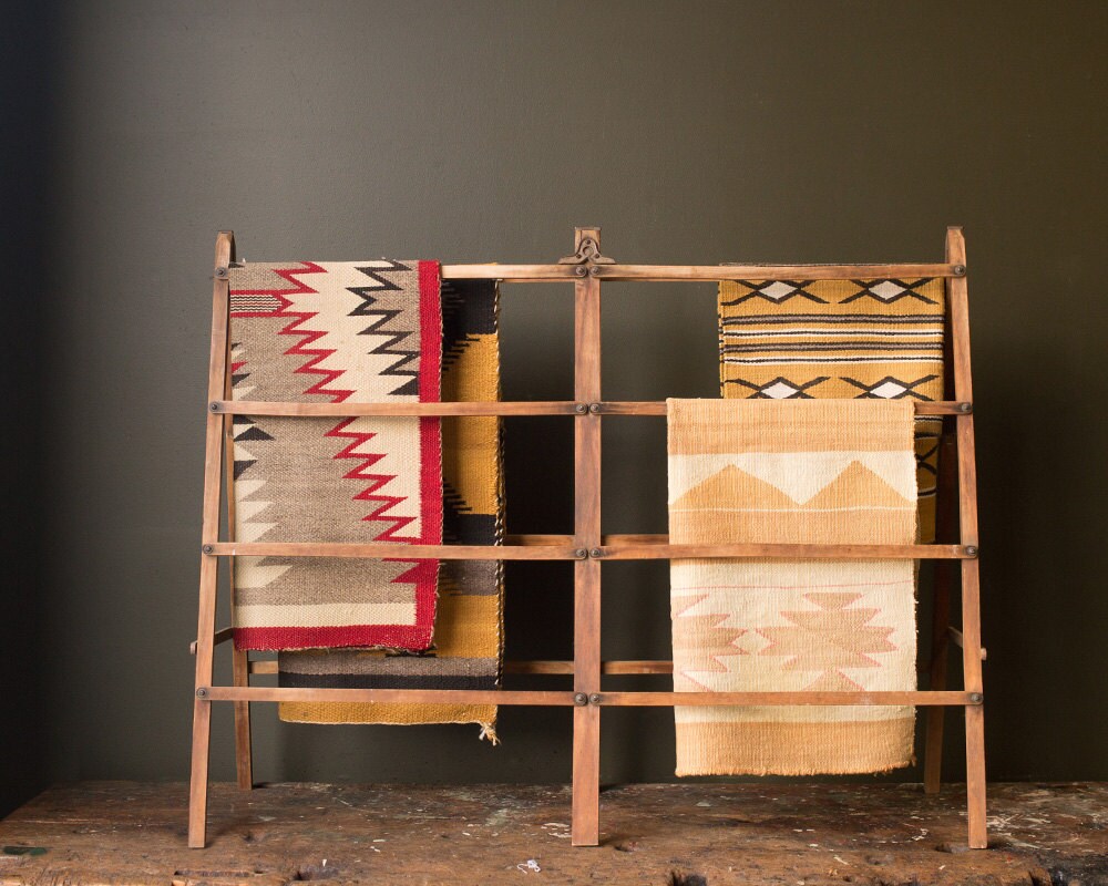 Vintage Home Decor / 1930’s / Vintage Wooden Clothing Rack / Folding ...