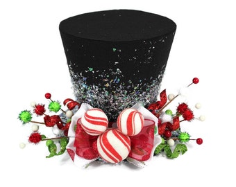 Top hat tree topper | Etsy