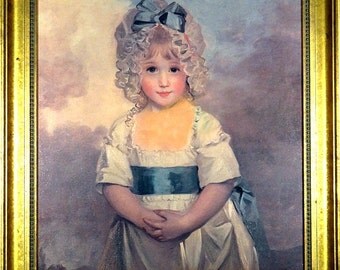 Unique colonial portrait related items | Etsy