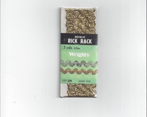 Unique gold rick rack related items | Etsy