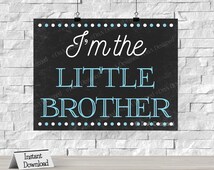 Unique little brother sign related items | Etsy