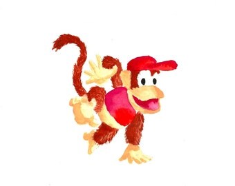 Diddy kong | Etsy