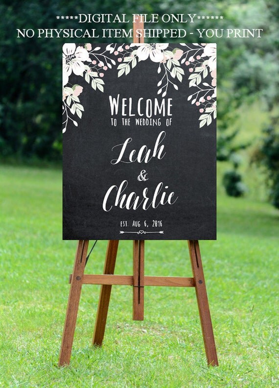 Free Printable Wedding Signs