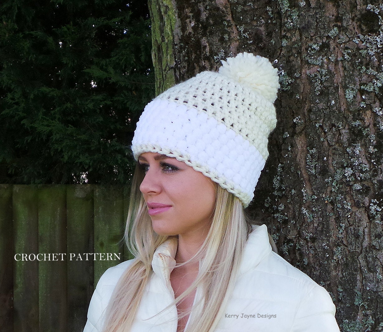 WOMENS CROCHET Hat PATTERN crochet hat pattern Winter hat