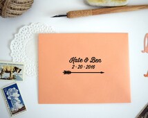 Unique wedding invite stamp related items | Etsy