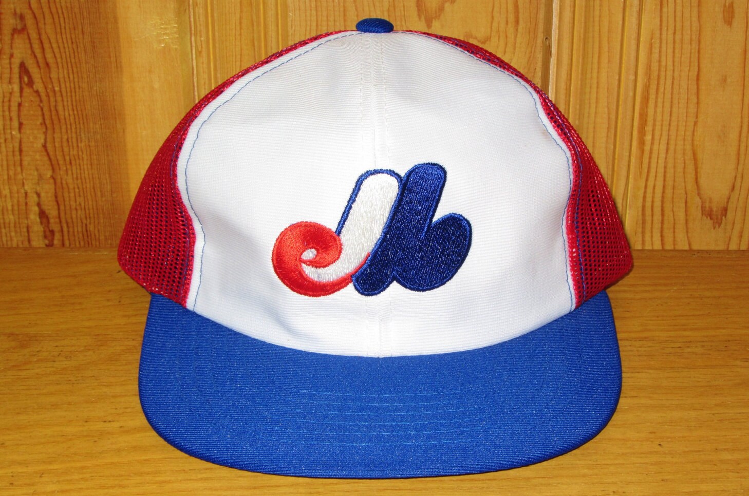 Montreal EXPOS Original Vintage 80s Official Licensed MLB Red & Blue ...