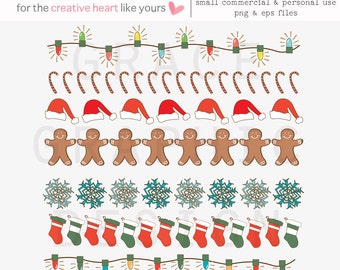 Gingerbread man clip | Etsy