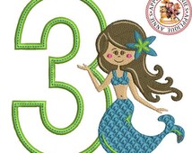 Popular items for mermaid applique on Etsy