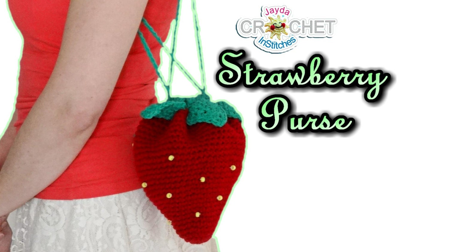 Strawberry Purse Crochet Pattern Dessert Accesories Sweet
