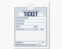 Popular items for police party on Etsy