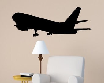 Airplane Wall Decal Jet Airliner Sticker Aircraft Jumbo Jet