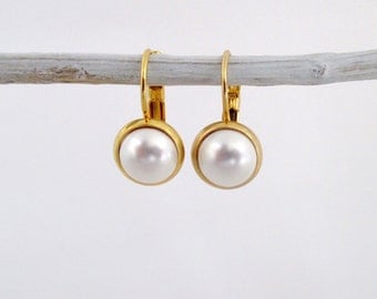 Leverback earrings | Etsy