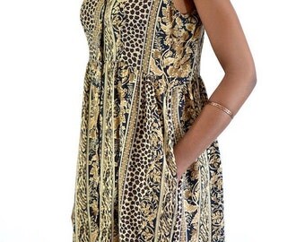 Earth tone dress | Etsy