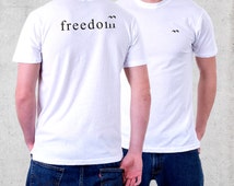 Popular items for freedom shirt on Etsy