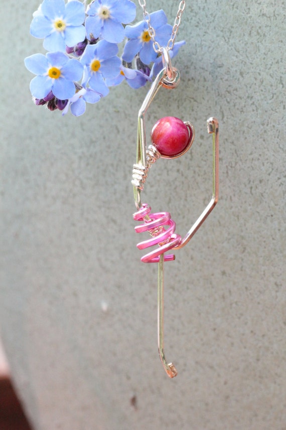 Ballerina Necklace Ballerina Jewelry Ballet Necklace