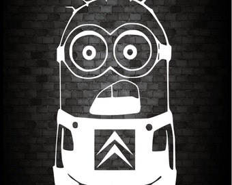 Minion car stickers | Etsy