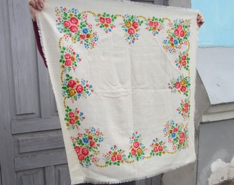 Babushka scarf | Etsy