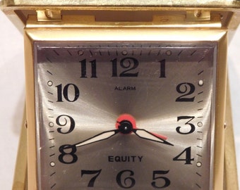 Vintage travel clock | Etsy