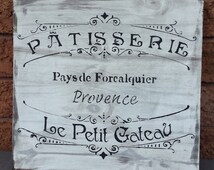Unique french bakery sign related items | Etsy