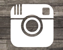 Unique instagram decal related items | Etsy