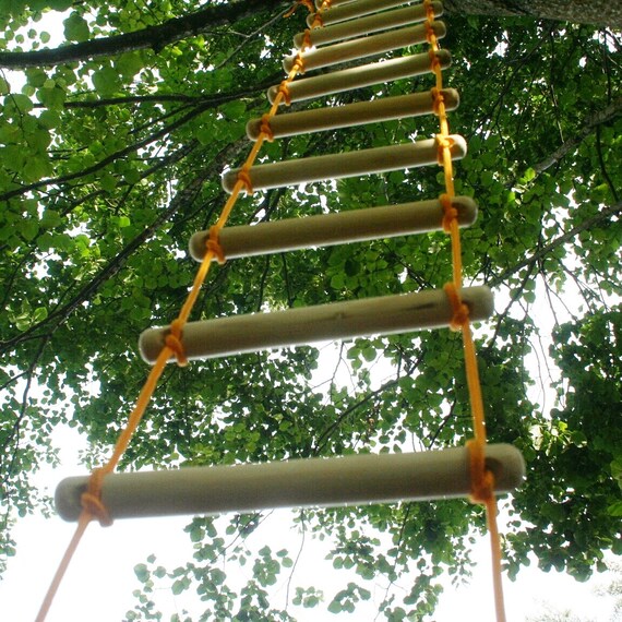 climbing rope ladder tree house ladder garden accessory