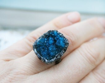 geode ring – Etsy