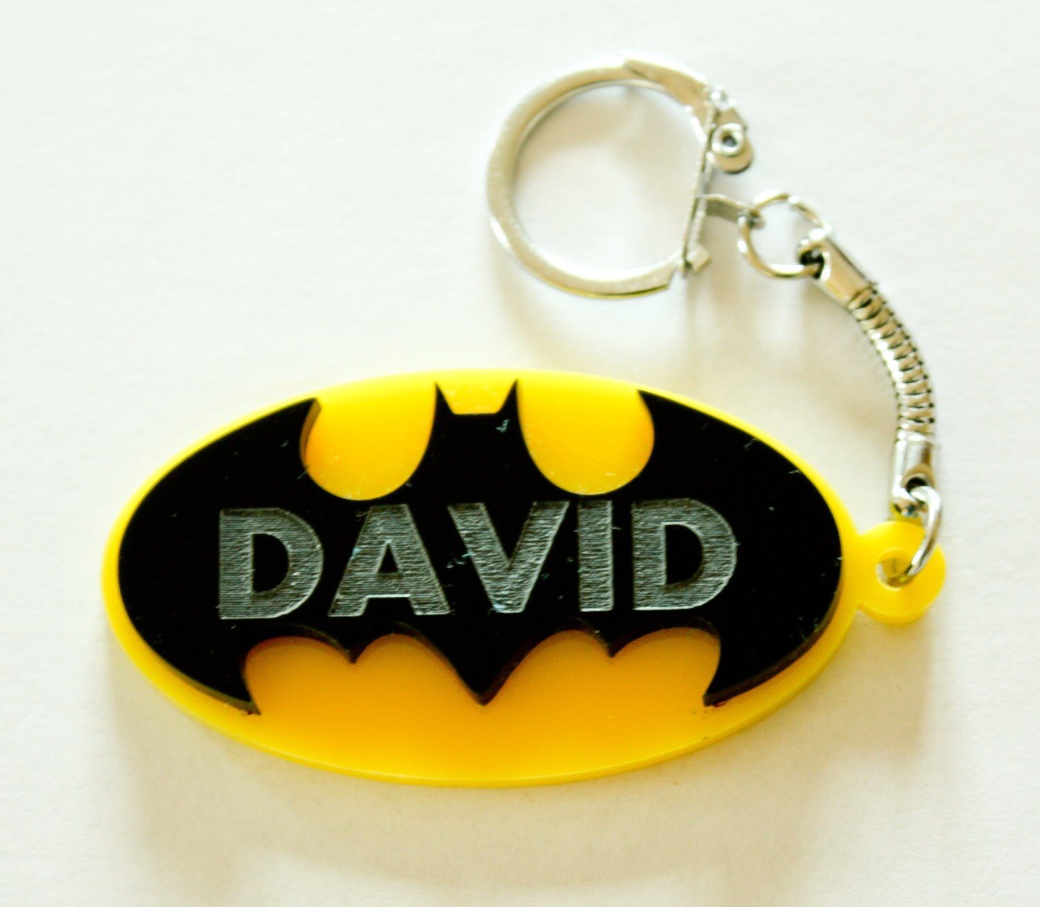 Batman keychain keyring.