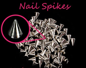 Nail art spikes | Etsy