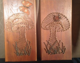 Nail string art | Etsy