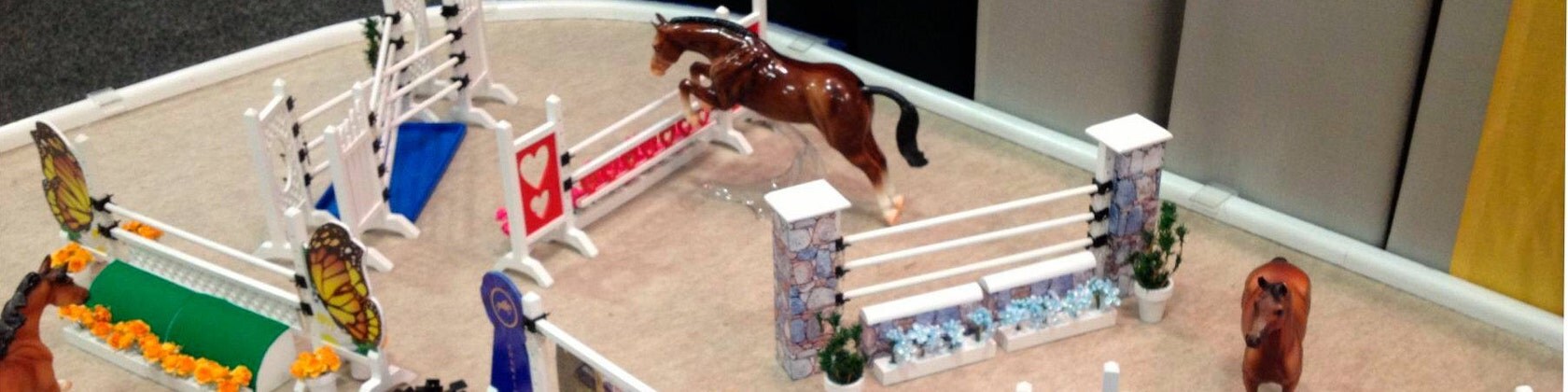 Model Horse Jumps Mighty Minis Made in USA by ModelHorseJumps