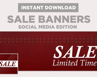 Leather banner | Etsy