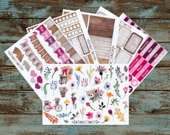 Rustic stickers | Etsy