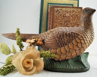 Unique pheasant statue related items | Etsy