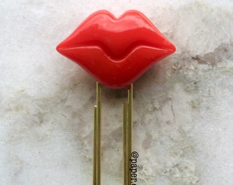 Unique lip clip related items | Etsy