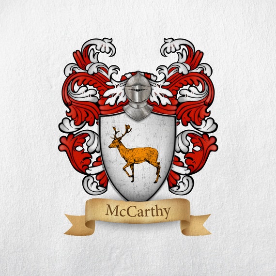 McCarthy Family Crest Print