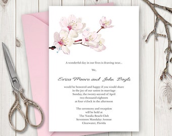 Japanese invitations | Etsy