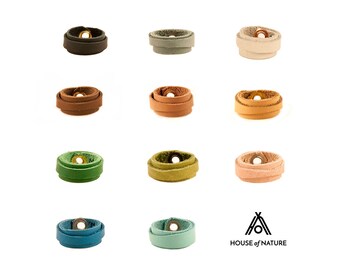 Leather rings | Etsy