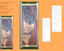 Unique wood intarsia related items | Etsy