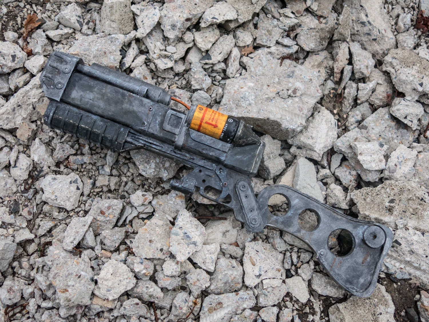 Fallout inspired Tri Laser Rifle cosplay prop