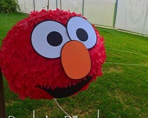 Popular items for elmo pinata on Etsy