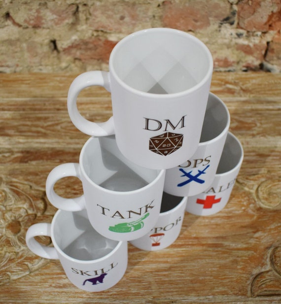 RPG Coffee Mug Pathfinder Mug Dungeons and Dragons Mug