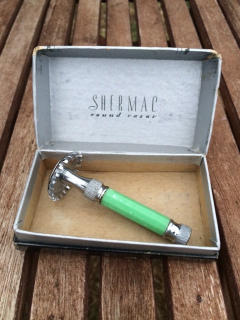 Vintage Round Razor Shermac Razor Women Razor Gift