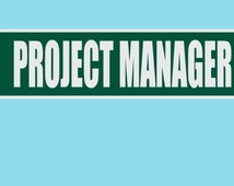 Unique project manager related items | Etsy